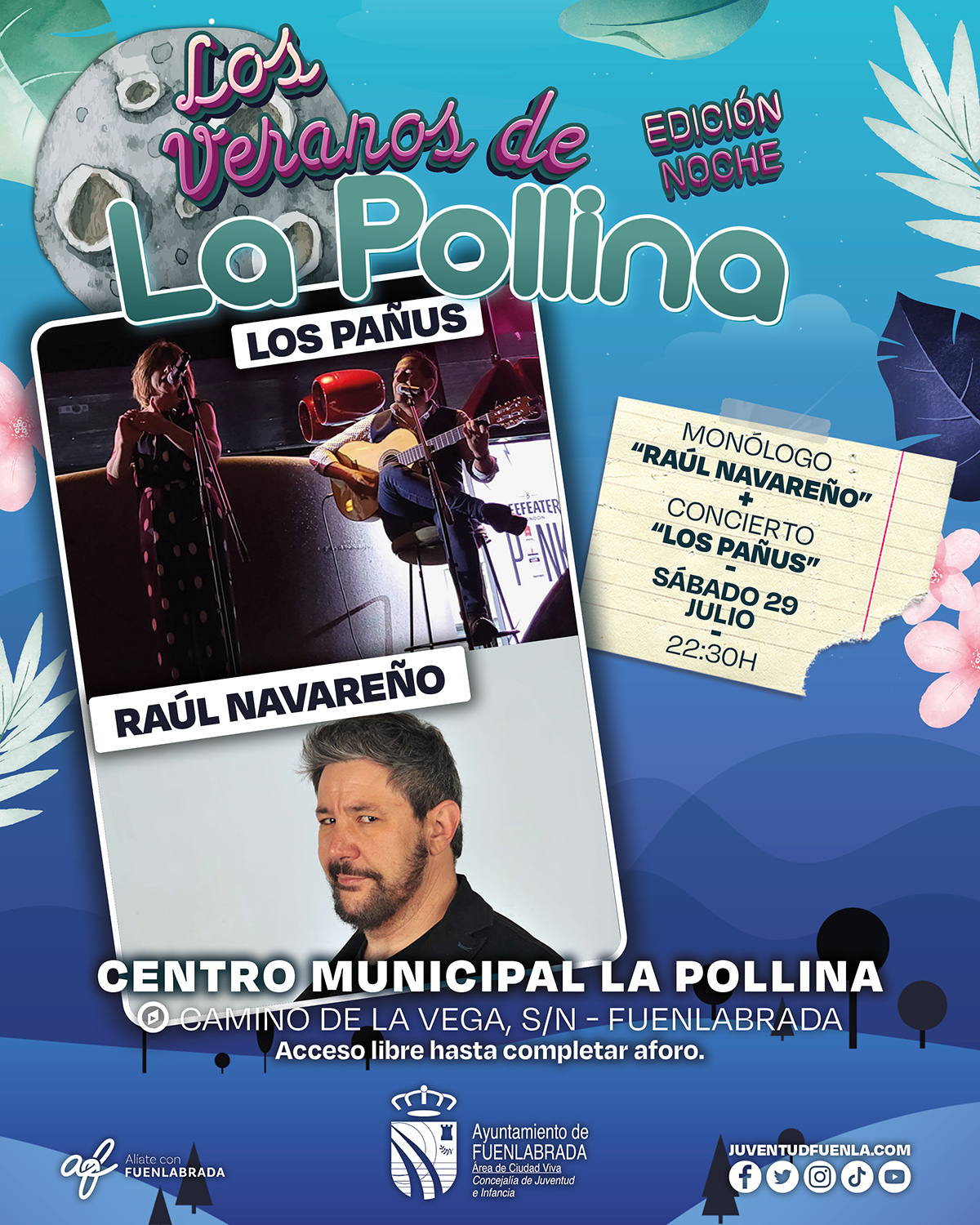 Los Veranos de la Pollina - Edición Noche - JUVENTUDFUENLA