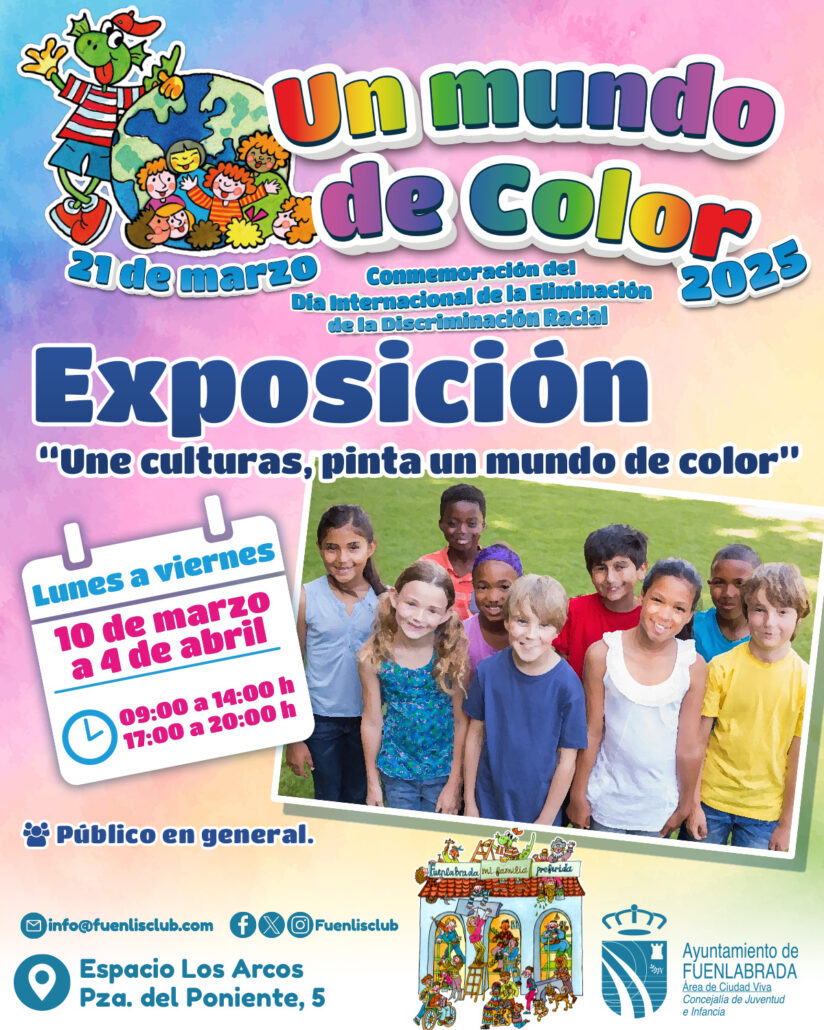 Un mundo de color: Programa de actividades 2025 - JUVENTUDFUENLA